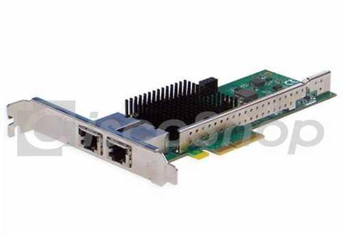 Сетевая карта 2 порта 10GBase-T (RJ45, Intel X550)