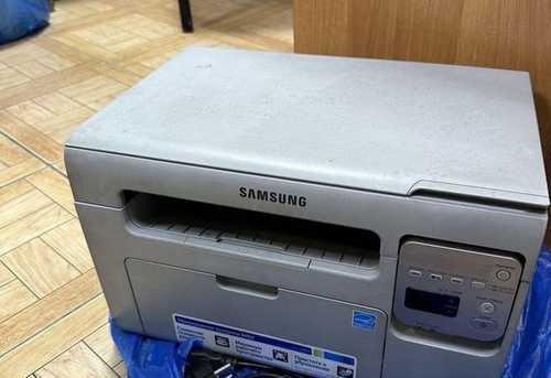 Принтер+сканерЛазерное мфу Samsung SCX-3400рабочий