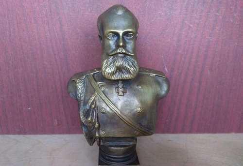 Бюст Бронза император Александр III