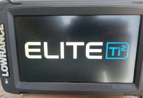 Эхолот Lowrance elite 9 ti2