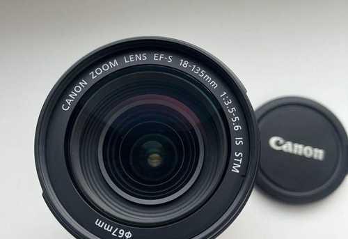 Объектив Canon EF-S 18-135mm 3.5-5.6 IS STM версии