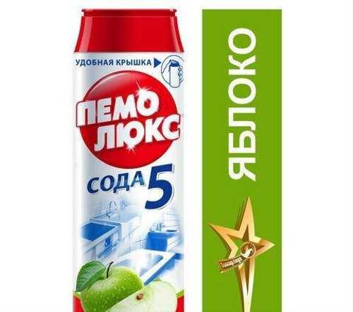 Чистящее средство 480 г, пемолюкс Сода-5, 'Яблоко'