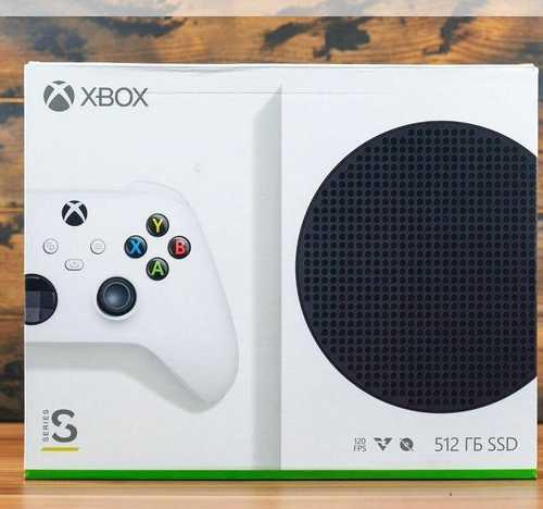 Коробка от xbox series s