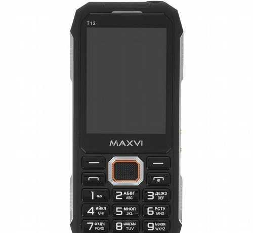 Сотовый телефон Maxvi T12 2.8" Black GSM
