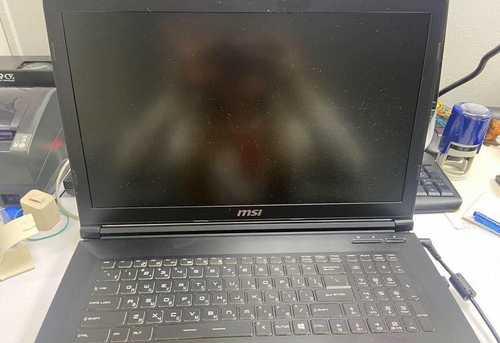 Игровой ноутбук MSI GL72 6QF (i7 6700HQ GTX 960M)