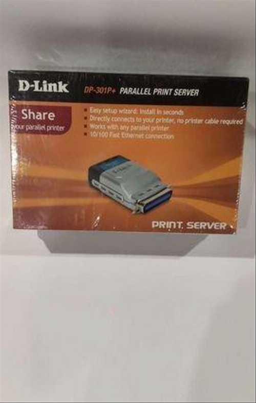 Принт-сервер D-Link DP-301P+