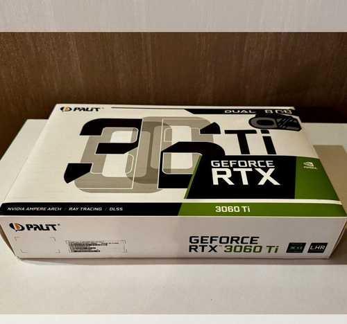 Видеокарта GeForce RTX 3060ti Palit Dual 8gb