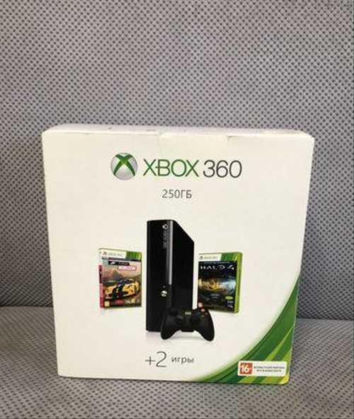 Xbox 360 E 250gb/Kinect/2дж/30 игр