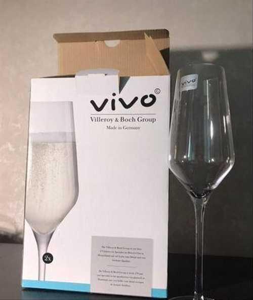 Набор бокалов для шампанского vivo