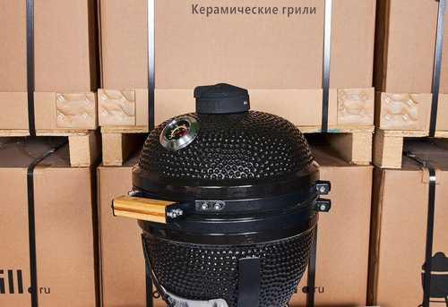 Керамический гриль Kamado HBGrill 14"/ 37см. Black