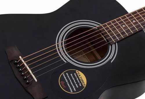 Cort AF510-BKS акустическая гитара черная