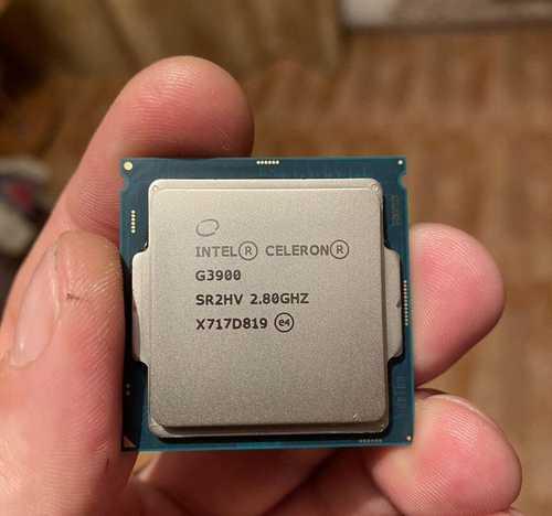 Процессор Intel Celeron G3900 2.8GHz 2Mb LGA1151