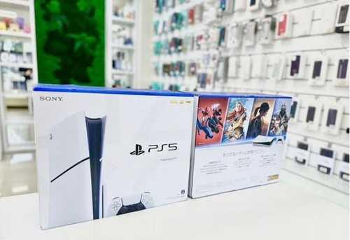Sony Playstation PS 5 Slim 1000GB White/Black