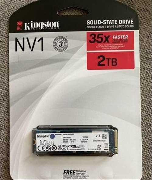 2000 гб SSD M.2 накопитель Kingston NV1 (snvs/2000