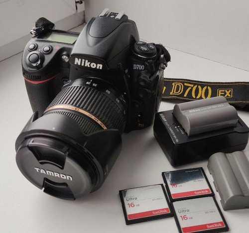 Фотоаппарат Nikon d700 (147 620 кадров)