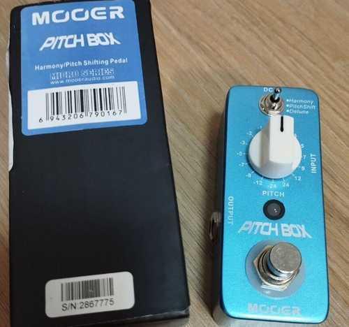 Педаль гитарная mooer pitch box
