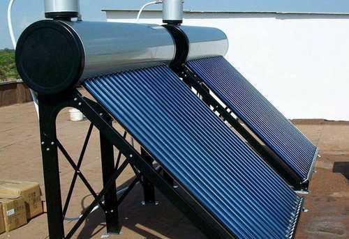 Комплект солнечных коллекторов для нагрева воды