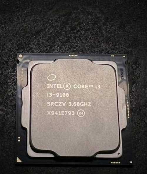 Процессор intel core i3 9100