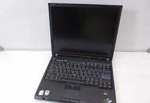 Ноутбук IBM ThinkPad T60 в разборке с проблемами