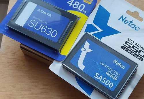 Новый ssd 500gb adata/ бу netac 2tb