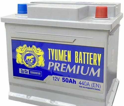 Аккумулятор tyumen battery Premium 50 Ач 440 А обр