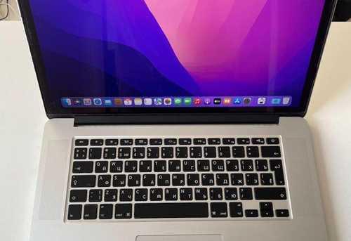 Продаю Macbook Pro 15 (2015), 256гб/16гб/iris