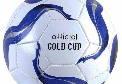 Мяч футбольный р: 5 Gold Cup «Т24448» PVC