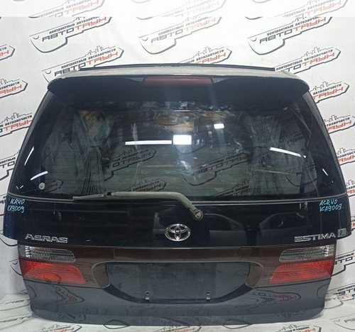 Дверь задняя toyota estima estima hybrid ACR30W ACR40W AHR10W MCR30W MCR40W 670052R440 черный, 210 K