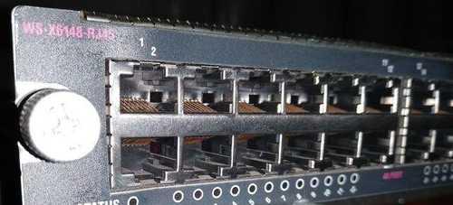 Модуль cisco WS-X6148-RJ45 б.у. в наличии