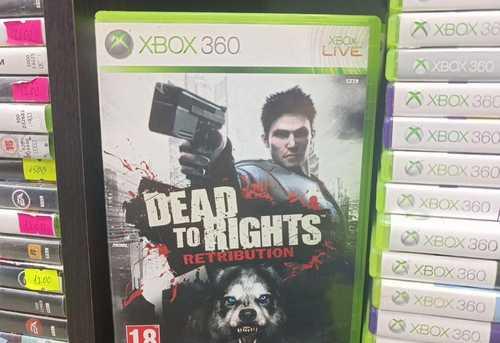 Dead to rights xbox 360