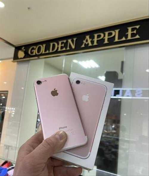 iPhone 7 128 gb розовый
