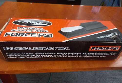 Force universal sustain pedal