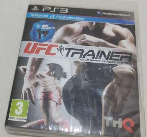 Игровые диски. Sony Playstation 3 UFC Trainer