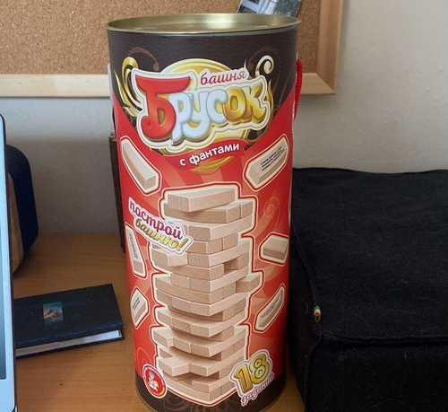 Башня по типу «jenga» с фантами