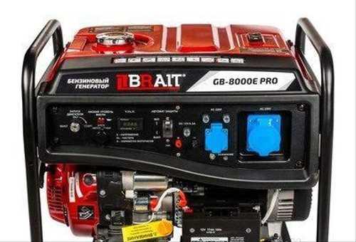 Генератор бензиновый Brait GB-8000E PRO 8 кВт+Э/ст