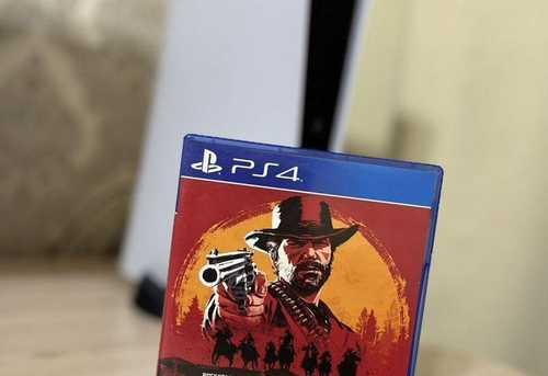 Диск PS4 Red Dead Redemption 2