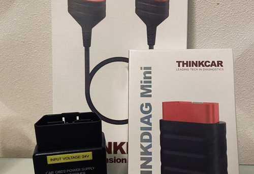 Thinkdiag mini + удлиннитель + преобразователь