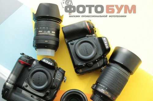 Зеркальный фотоаппарат Nikon с объективом