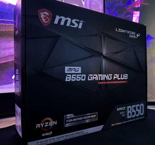 Материнская плата MSI MPG B550 gaming plus