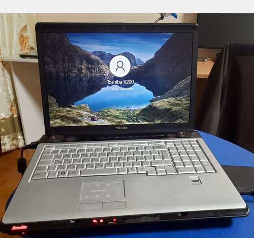 Ноутбук Toshiba Satellite (Satego) X200-22U