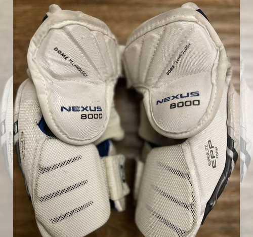 Налокотники хоккейные jr l bauer nexus 8000