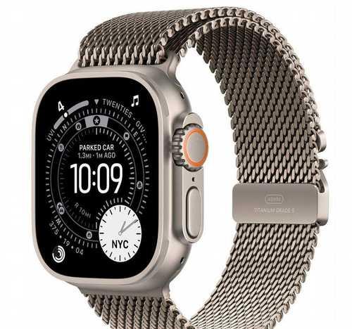Умные часы Apple Watch Ultra 3 (2025) GPS   Cellular, 49mm, Natural Titanium Case with Natural Titan