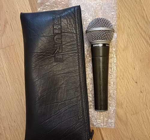 Shure sm58 микрофон