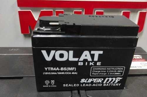 Аккумулятор для мотоцикла Volat ytr4a-BS
