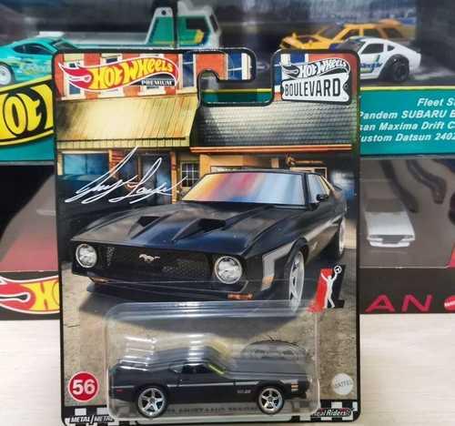 Hot wheels premium '71 Ford Mustang mach 1