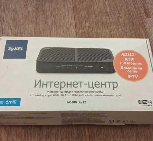 Adsl2+ роутер Zyxel P660HN Lite EE