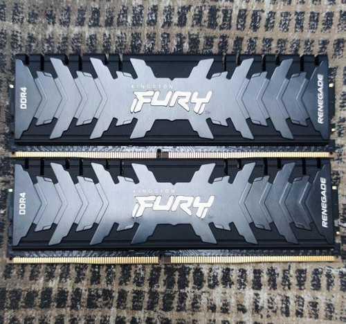 Оперативная память Kingston Fury ddr4 3200 16Gb