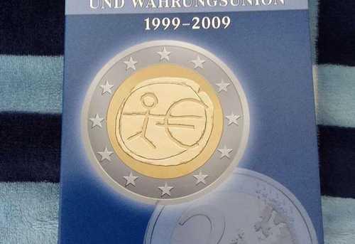 Альбом для набора монет 2 евро