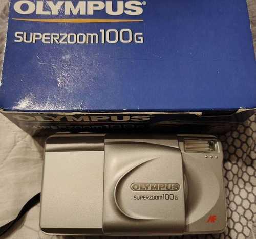 Пленочный фотоаппарат Olympus superzoom 100g