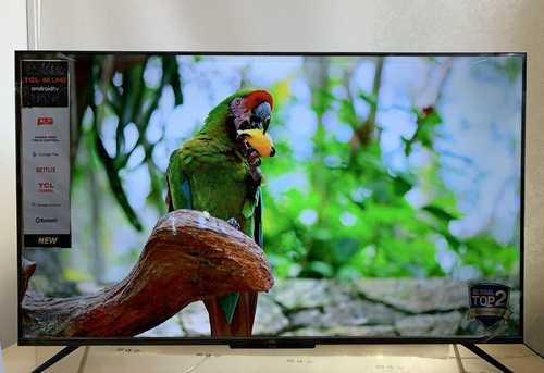 Безрамочный 4K телевизор 140 см + настройка Smart
